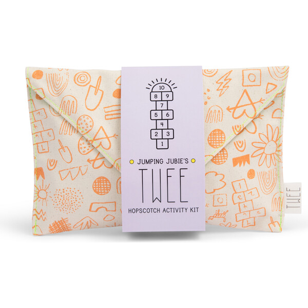 TWEE Hopscotch Activity Kit - Peach Tree Park - Orange - TWEE Backyard ...