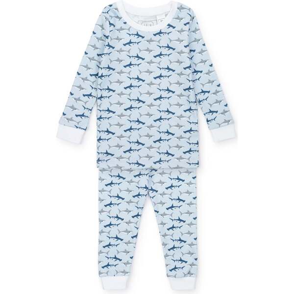 Grayson Boys' Pajama Pant Set, Swimming Sharks - Lila + Hayes Sleepwear ...