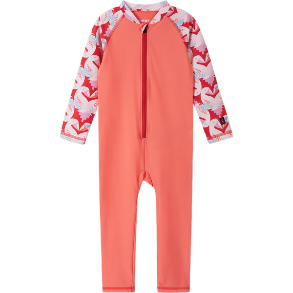 Polskii UPF 50+ One-Piece Overall Swimsuit, Misty Red - Reima Pants ...