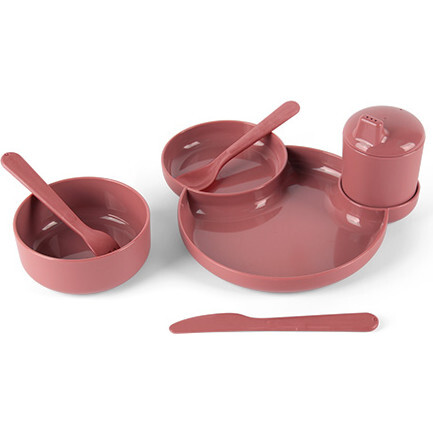 Tiny BIO Sustainable Bioplastic Dinnerware Set - Red - Dantoy Tableware ...