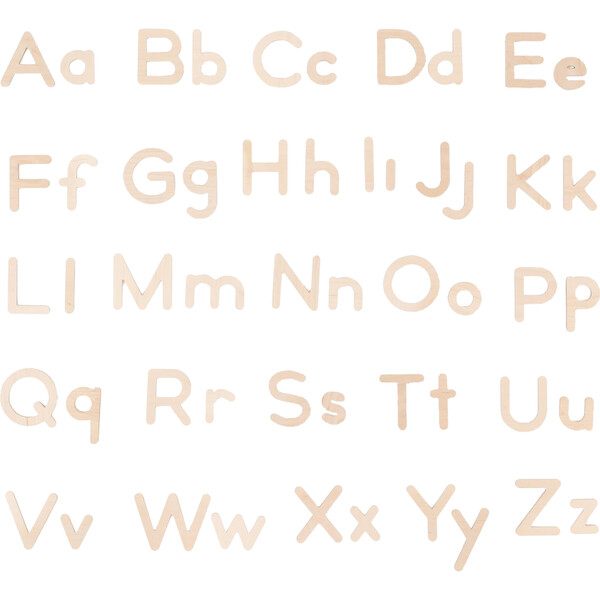 Wooden Alphabet Letters - Gathre Infant Development | Maisonette
