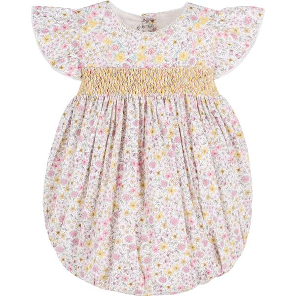 Marigold Girl Bubble, Floral - Dondolo Rompers | Maisonette