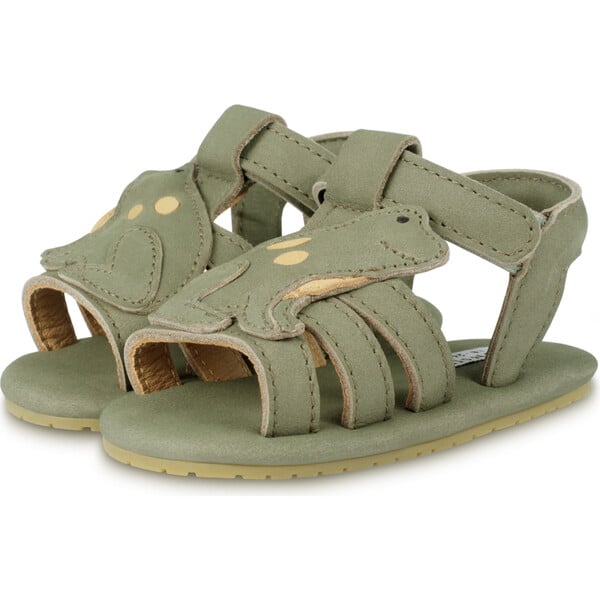 Cargot Frog Sandals, Stone - Donsje Amsterdam Shoes & Booties | Maisonette