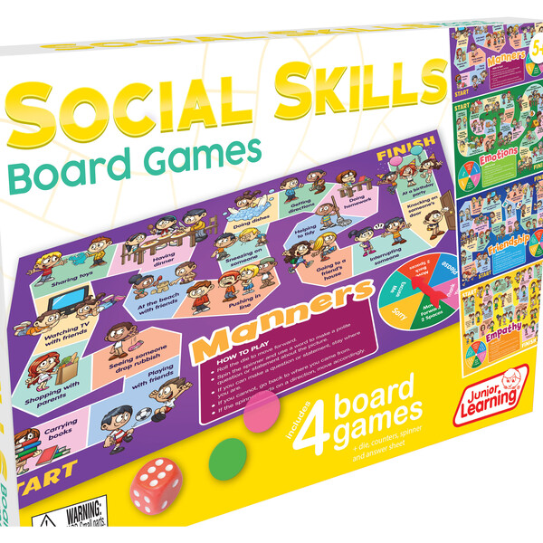 Social Skills Board Games: Emotional and Social Development - Junior ...
