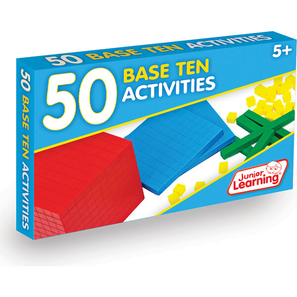 50 Base Ten Activities for Ages 4-6+ Kindergarten Grade 1 Learning ...