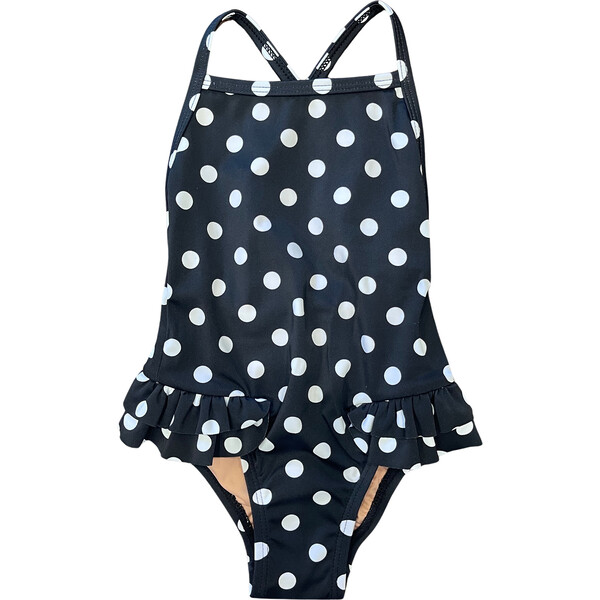 Little Clementine One-Piece Swimsuit, Polka Confetti - Hermoza ...