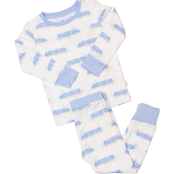 Train Pajamas - The Uptown Baby Sleepwear | Maisonette