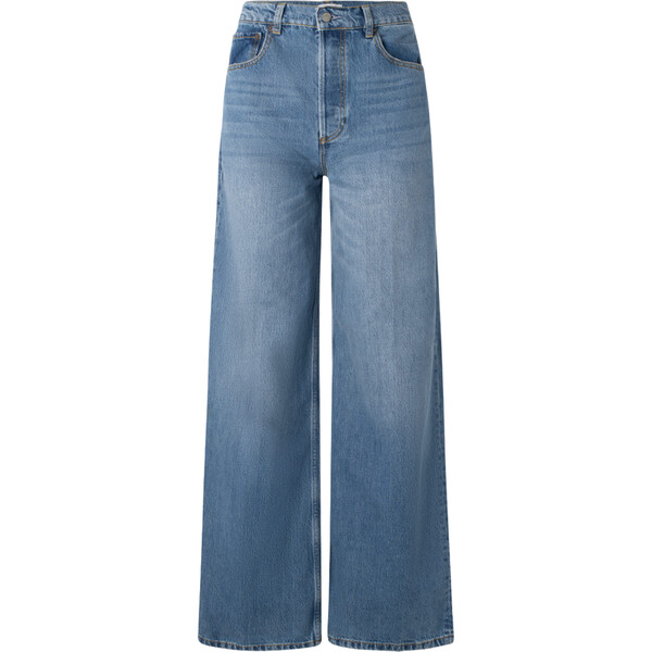 The Jovi Retro High-Rise Baggy Fit Wide Leg Jeans, Rio Bravo - Boyish ...