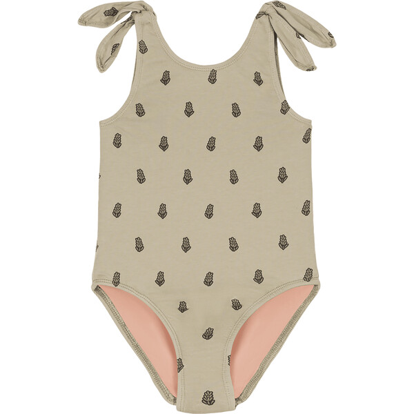 Roberta One-Piece Round Neck Swimsuit, Sage Lavender - Studio Bohème ...