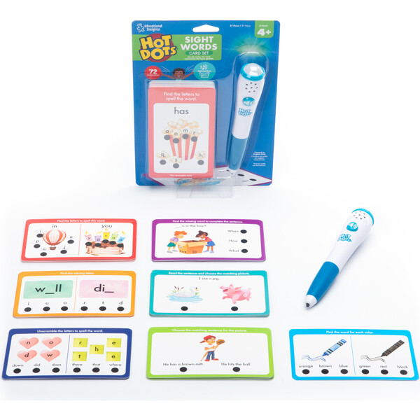 Hot Dots® Sight Word Card Set - Educational Insights STEM Toys | Maisonette