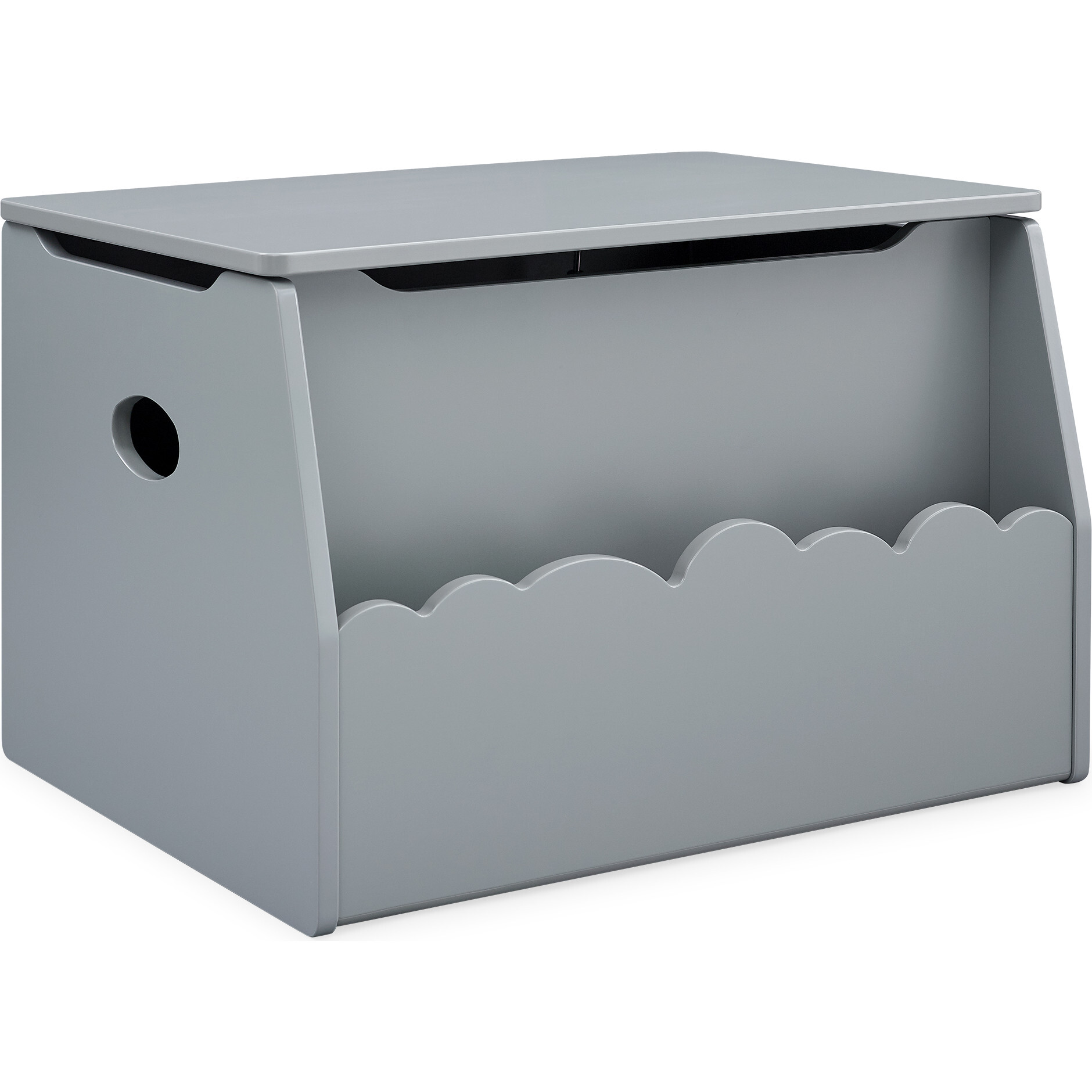 Cloud Toy Box Grey Delta Children Bookcases Toy Chests Maisonette