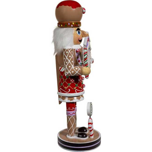 12-Inch Gingerbread Nutcracker - Kurt Adler Nutcrackers | Maisonette