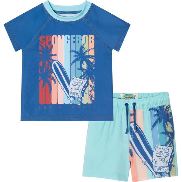 SpongeBob SquarePants™ x Andy & Evan® Rashguard Set | Infant Chill Surf ...