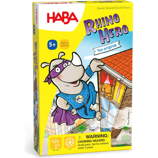 Rhino Hero Stacking Card Game - HABA Games | Maisonette