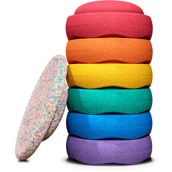 Rainbow Set, Classic - Stapelstein Rec Room | Maisonette