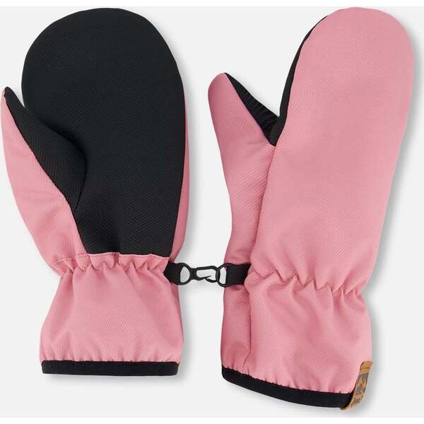 Mid-Season Mittens, Pale Pink - Deux par Deux Hats, Scarves & Gloves ...