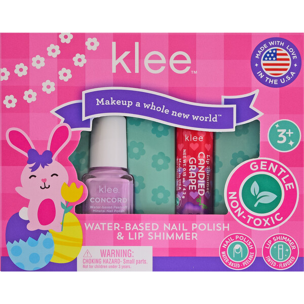 Skipping Purple Easter Water-Based Nail Polish and Lip Shimmer Set ...