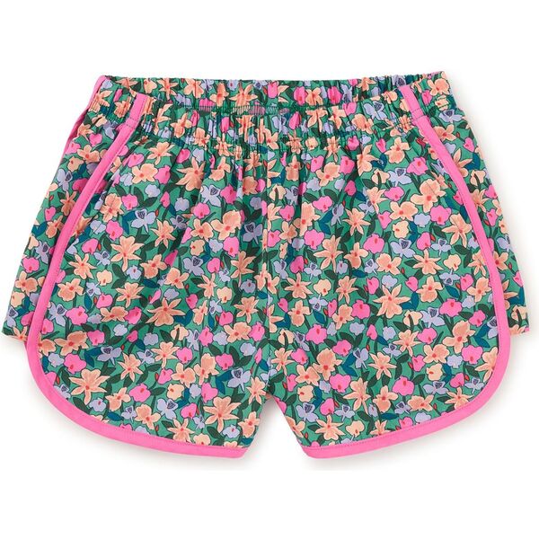 Woven Dolphin Shorts, Orchid Ditsy - Tea Collection Shorts | Maisonette