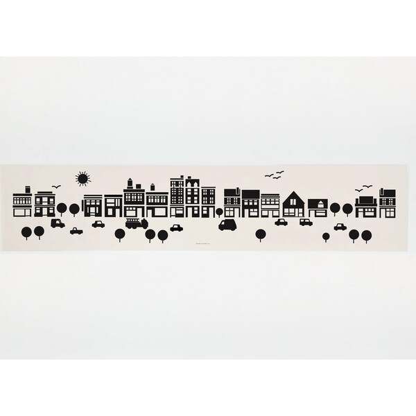 Black & White Newborn City Decal - Home Room Co. Mirrors & Wall Decor ...