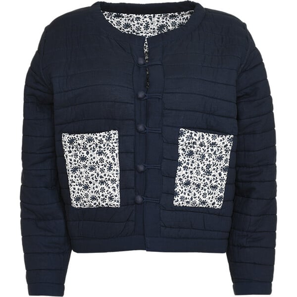 Poppy Jacket, Ditsy Print - SZ Blockprints Jackets & Coats | Maisonette
