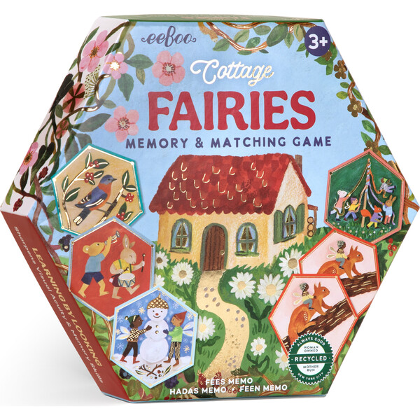 Memory & Matching Game: Cottage Fairies - eeBoo Games | Maisonette