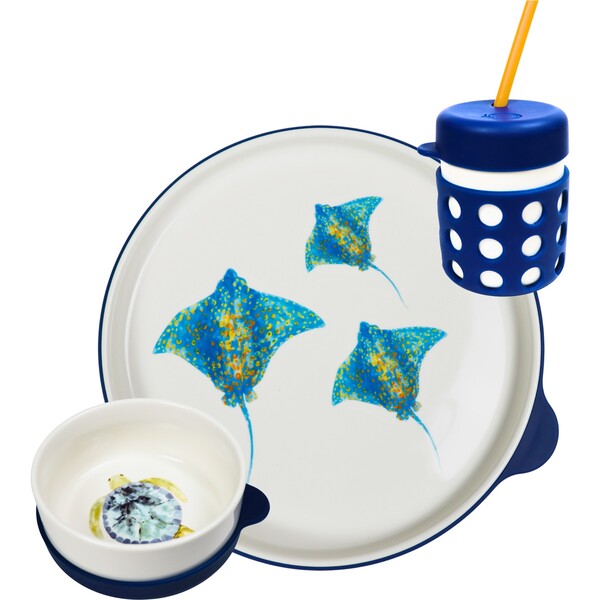 Manta Ray Dinnerware Set - Childish Plates Tableware | Maisonette