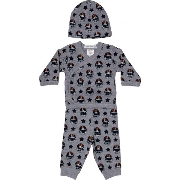 Little Mish Baby Thermal 3 Piece Set, Football Champions - Little Mish ...