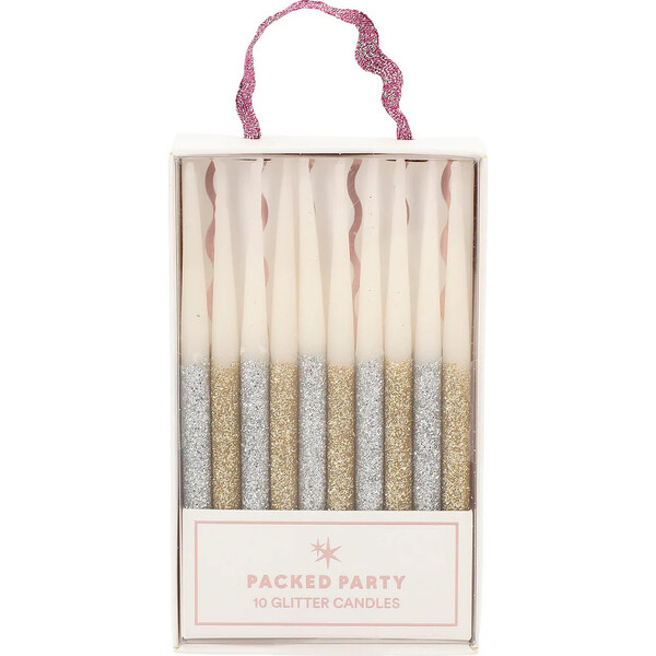More Metallic More Fun Birthday Candle Set - Packed Party Party ...