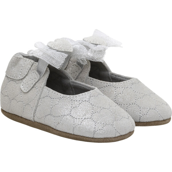 Desiree Silver Soft Sole - Robeez Shoes & Booties | Maisonette