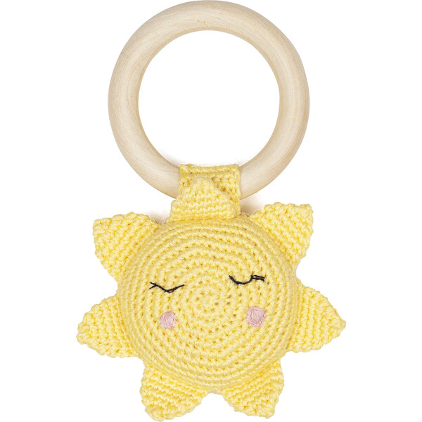 Crochet Rattle, Sun - Wild Wawa Teethers & Rattles | Maisonette