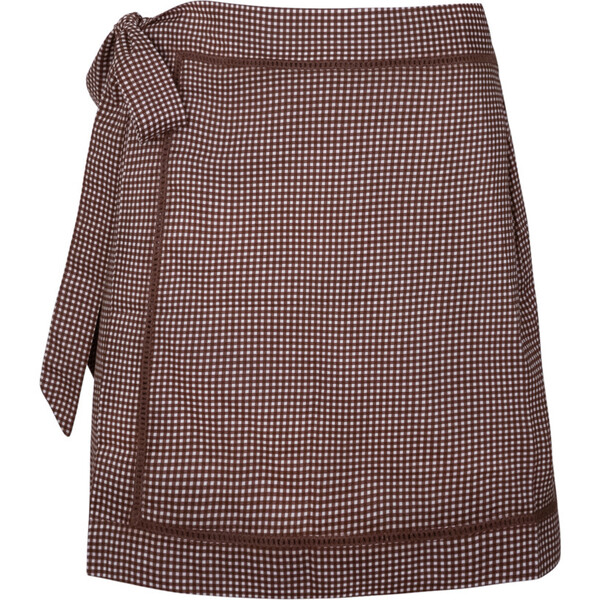 women's cocoa gingham short pareo - Minnow Swim & Bathing Suits ...