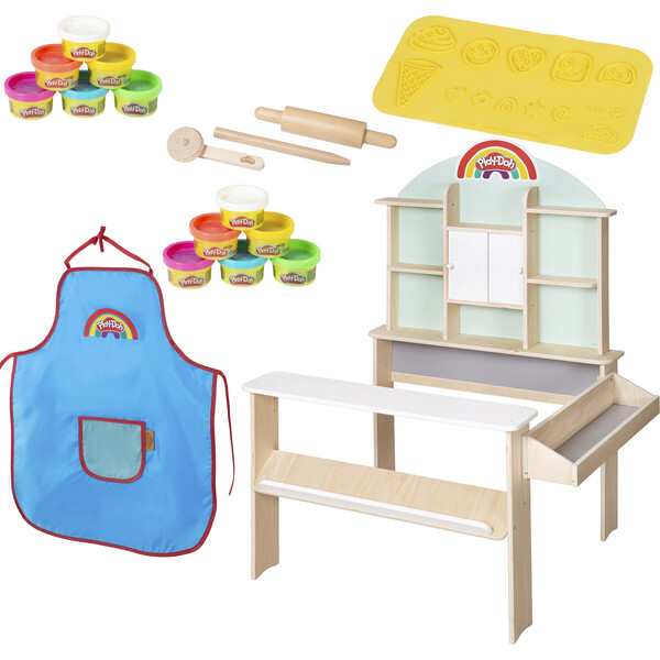 Play-Doh: All Inclusive Creative Wooden Shop Stand - roba x Play-Doh ...