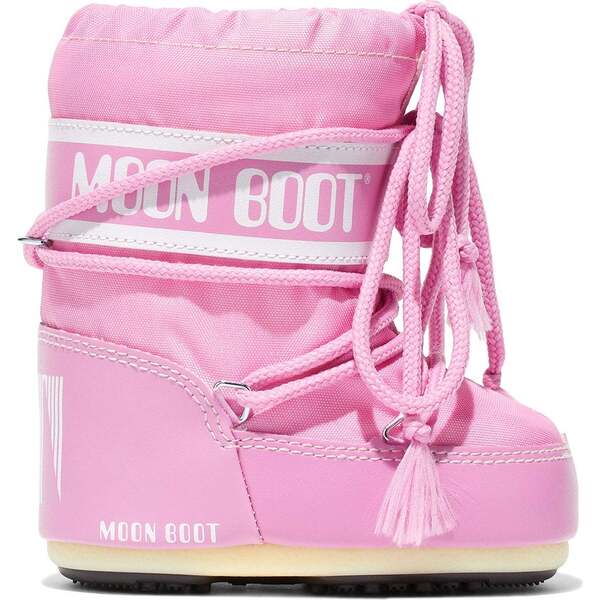MOON BOOT Icon Mini Nylon, Pink - Moon Boot Shoes & Booties | Maisonette