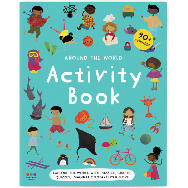 Around the World Activity Book - Worldwide Buddies Educational Toys ...