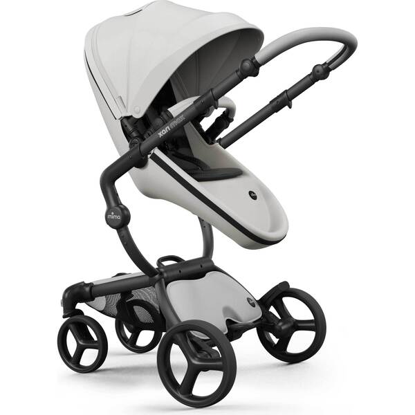 Xari Max Stroller, Black / Snow White / Black - mima Strollers | Maisonette