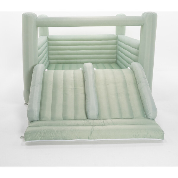 Walled Tumble Bounce House, 12x12 Green - Smol Backyard & Park | Maisonette
