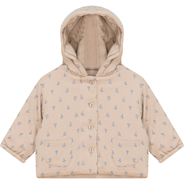Raddish Printed Jacket Blue/Biscuit - Bebe Bella Outerwear | Maisonette