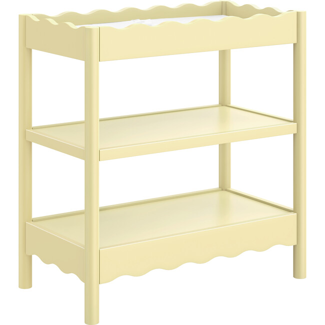 Swell Changing Table in Pale Yellow - Babyletto Dressers & Changing ...