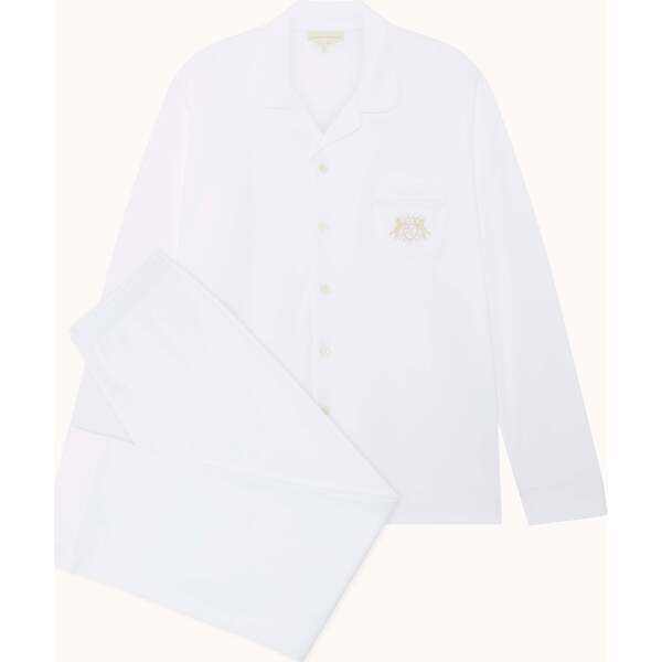 Men's Crest Pajamas - Marie-Chantal Papa & Mini | Maisonette