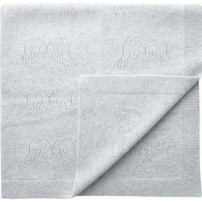 Angel Wing Cashmere Blanket Grey - Marie-Chantal Blankets & Quilts ...